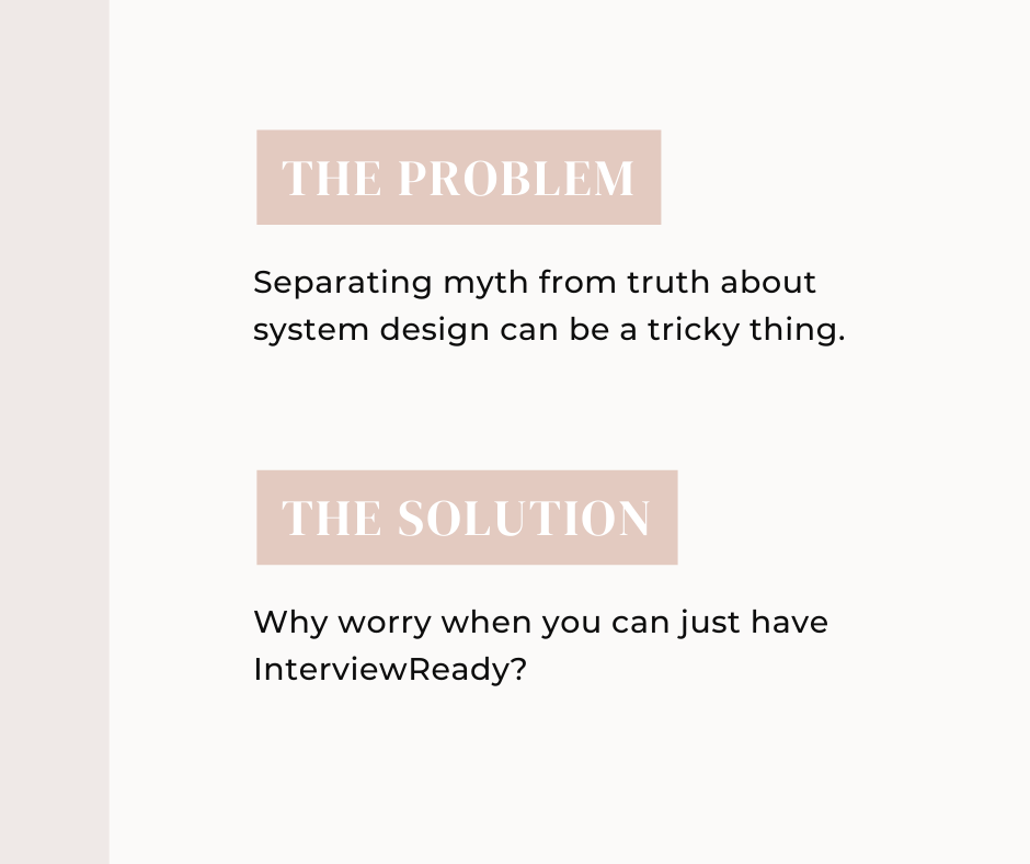 13 Myths About SYSTEM DESIGN Exposed | Interview Ready